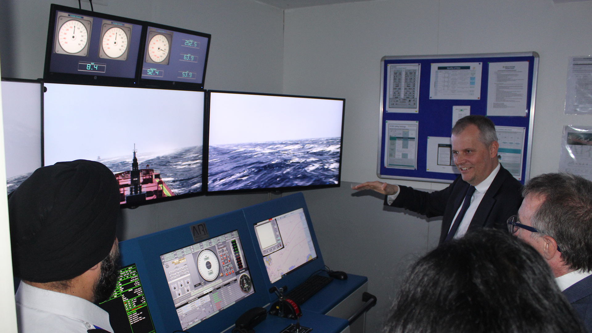 West visit Anglo-Eastern Ship Management